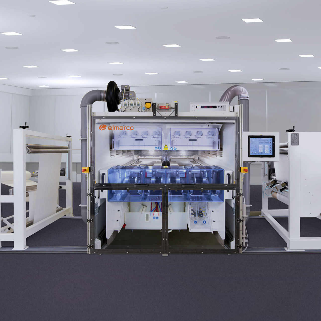 Nanofiber electrospinning machine - NS 8S1600U - elmarco - for non ...