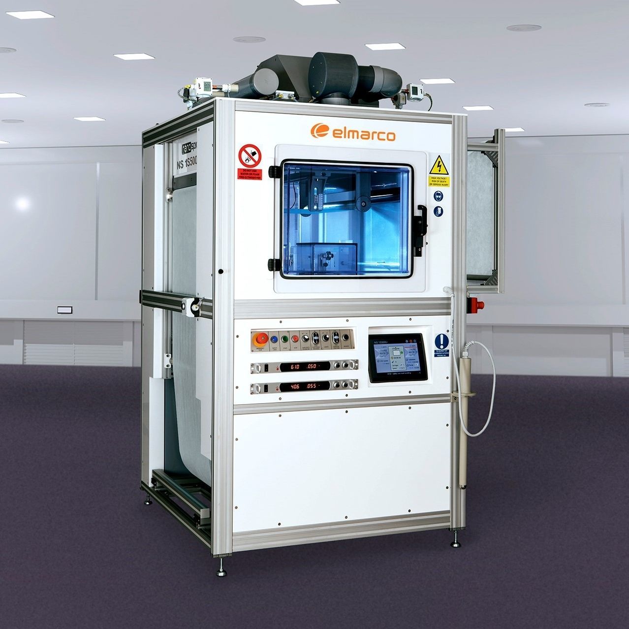 Laboratory electrospinning machine - NS 1S500U - elmarco - nanofiber ...