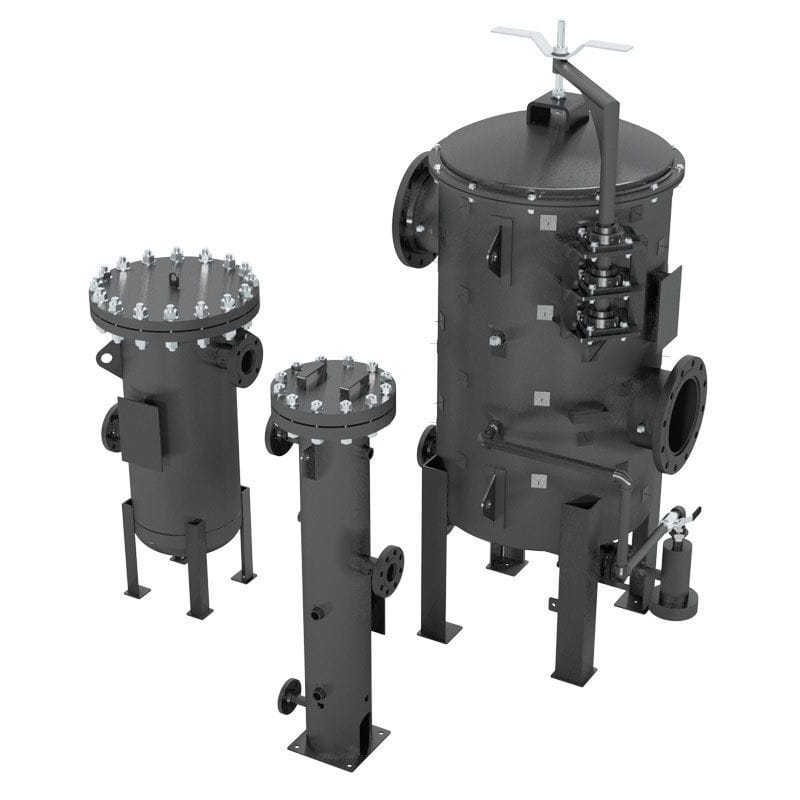 Cartridge filter housing - SOLBERG Filtration - for gas / carbon steel