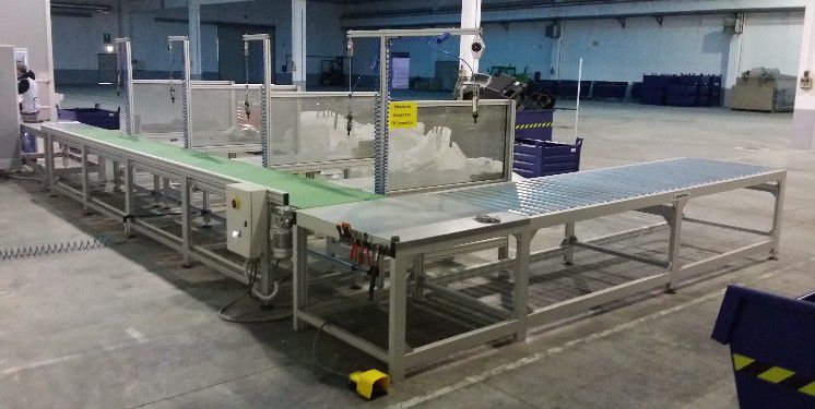 Manual disassembly line - Compton srl - separation / WEEE treatement