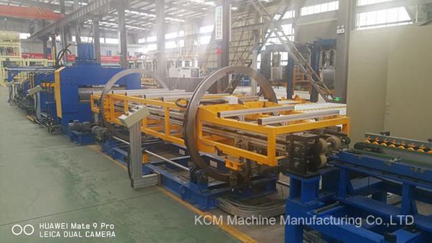 Metal tube roll forming line - KCM Machinery Manufacturing - automatic ...
