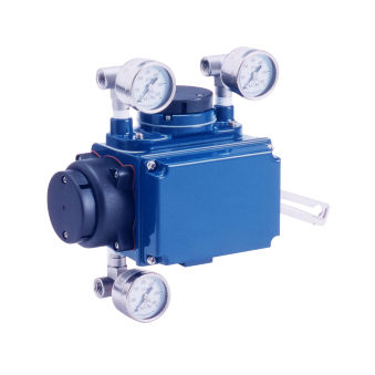 Smart valve positioner - Model SVX10 - Azbil Europe NV - pneumatic / rotary