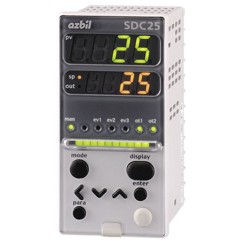 Digital temperature controller - SDC25/26 - Azbil Europe NV - PID / single-loop / heating