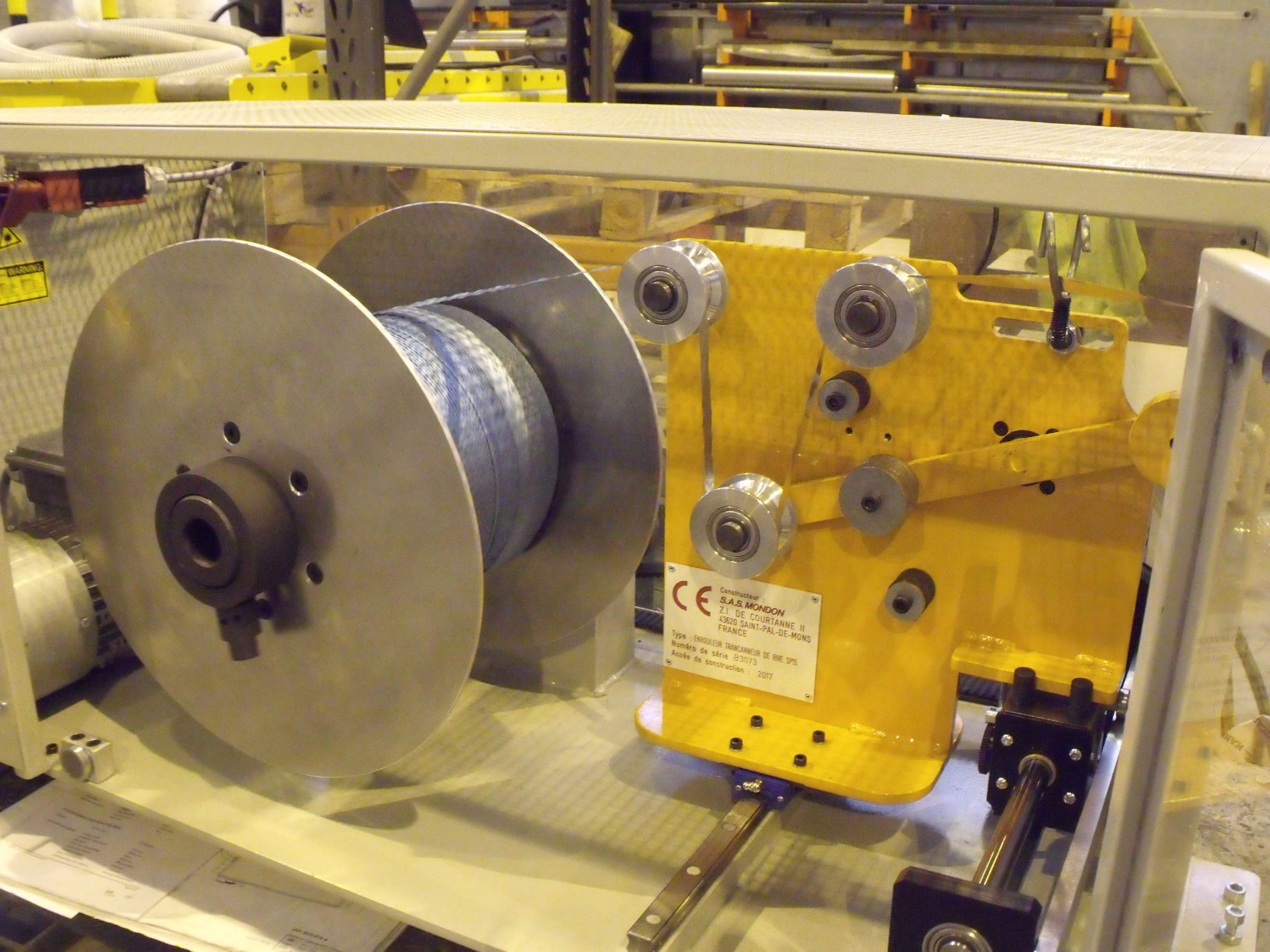 Trim winder - ESP Series - MONDON WINDING & CONVERTING MACHINES - for ...