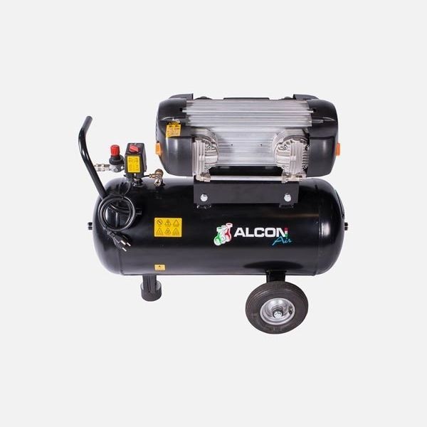 Piston compressor - MOVABLE 100 - ALCONAIR - air / electric / on casters