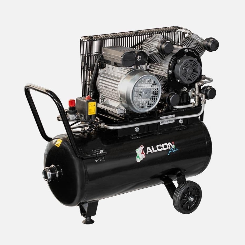 Piston compressor - MOVABLE 50 C - ALCONAIR - air / electric / on casters
