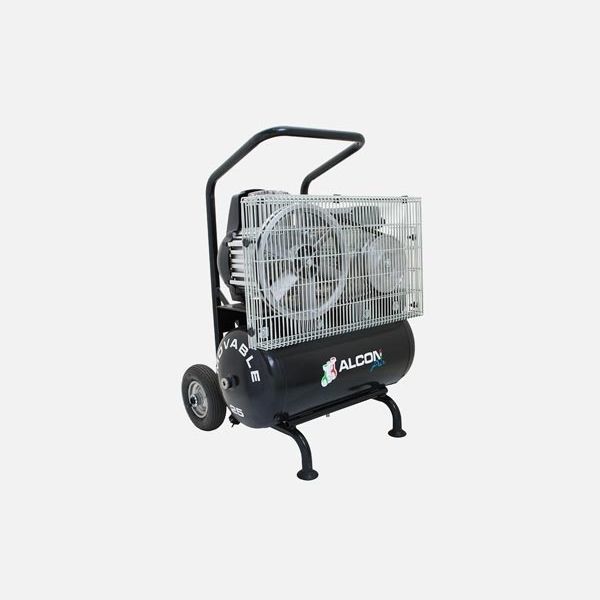 Piston compressor - MOVABLE 25C - ALCONAIR - air / electric / on casters