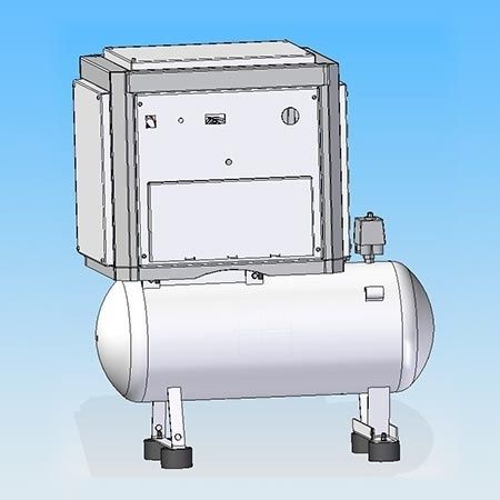 Piston compressor - DENTAL DRY 25 – 30 – 50 SLC - ALCONAIR - air ...