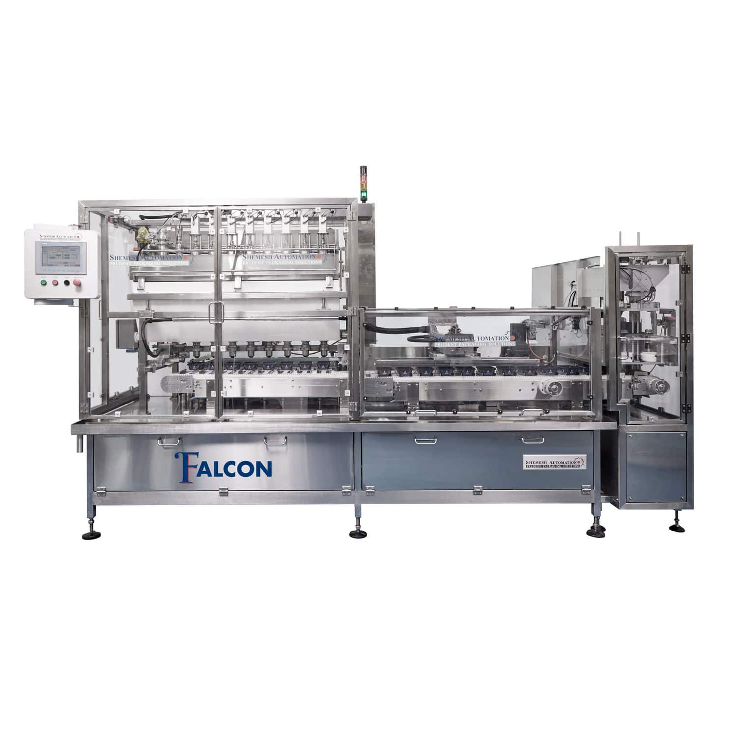 Net weight filling machine - FALCON - Shemesh Automation Ltd ...