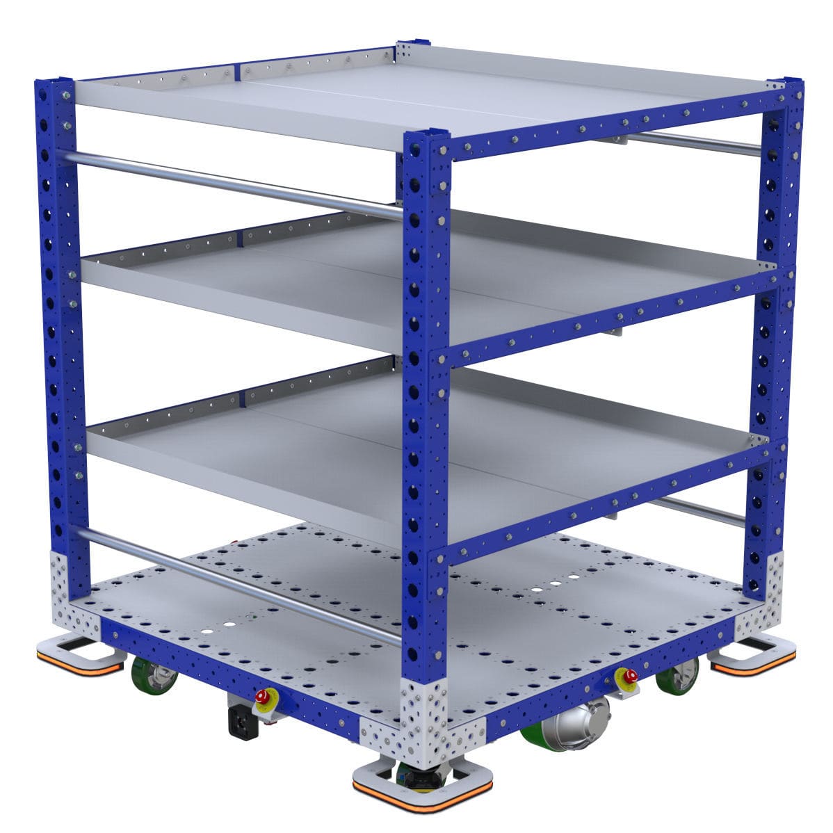 Shelf cart - AGV Shelf Cart - FlexQube - motorized