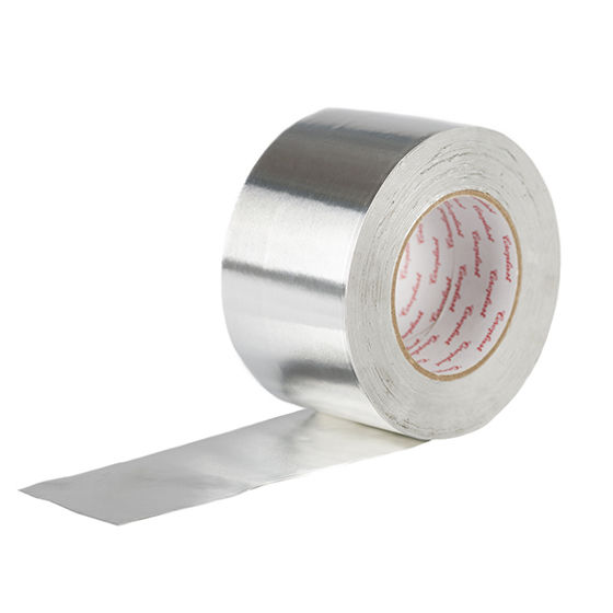 Insulating adhesive tape - ALUFIX - MASTERTUBI spa - aluminum / reinforced