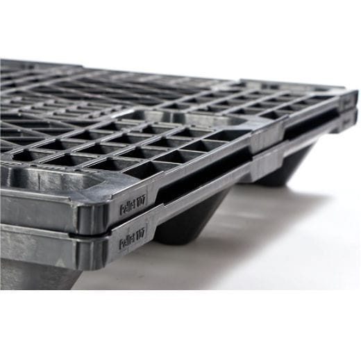 Plastic pallet - 107US - Plasgad - storage / industrial / open deck