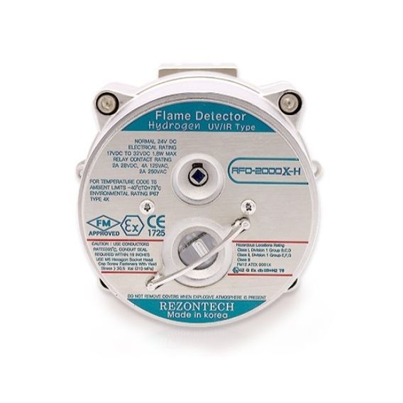 IR flame detector - RFD-2000X-H - REZONTECH - UV / hydrogen flame / RS-485
