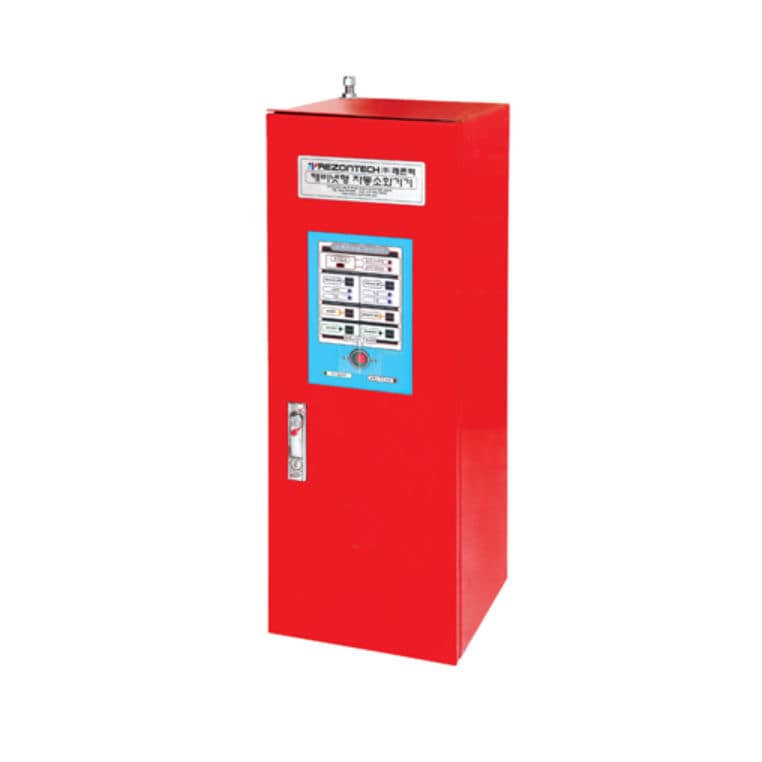 Gas (CO2) fire extinguisher - RS-AES-07S - REZONTECH - cabin-type ...
