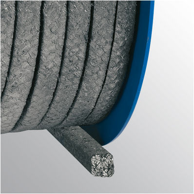 Braided graphite packing - V 9907 - LIDERING