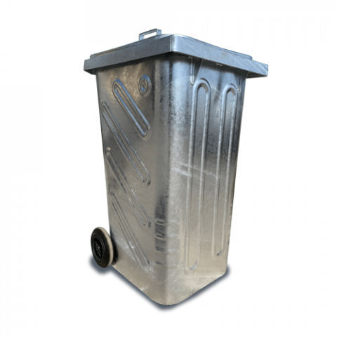 Galvanised steel waste container - Green City International doo - for ...