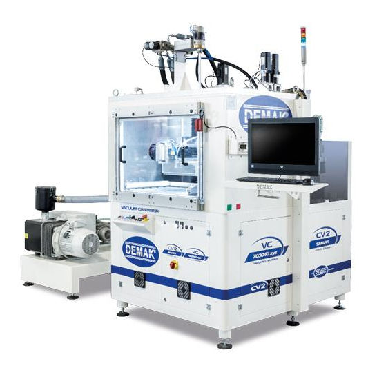 Resin mixing and metering unit - CV2 SMART+VC - Demak S.r.l. - with ...