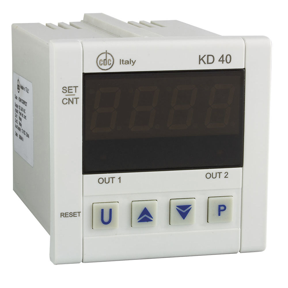 Digital counter - KD40 - ELETTROMECCANICA CDC s.r.l. - electronic ...