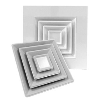 Square air diffuser - DMAN - F.C.R. SPA - ceiling