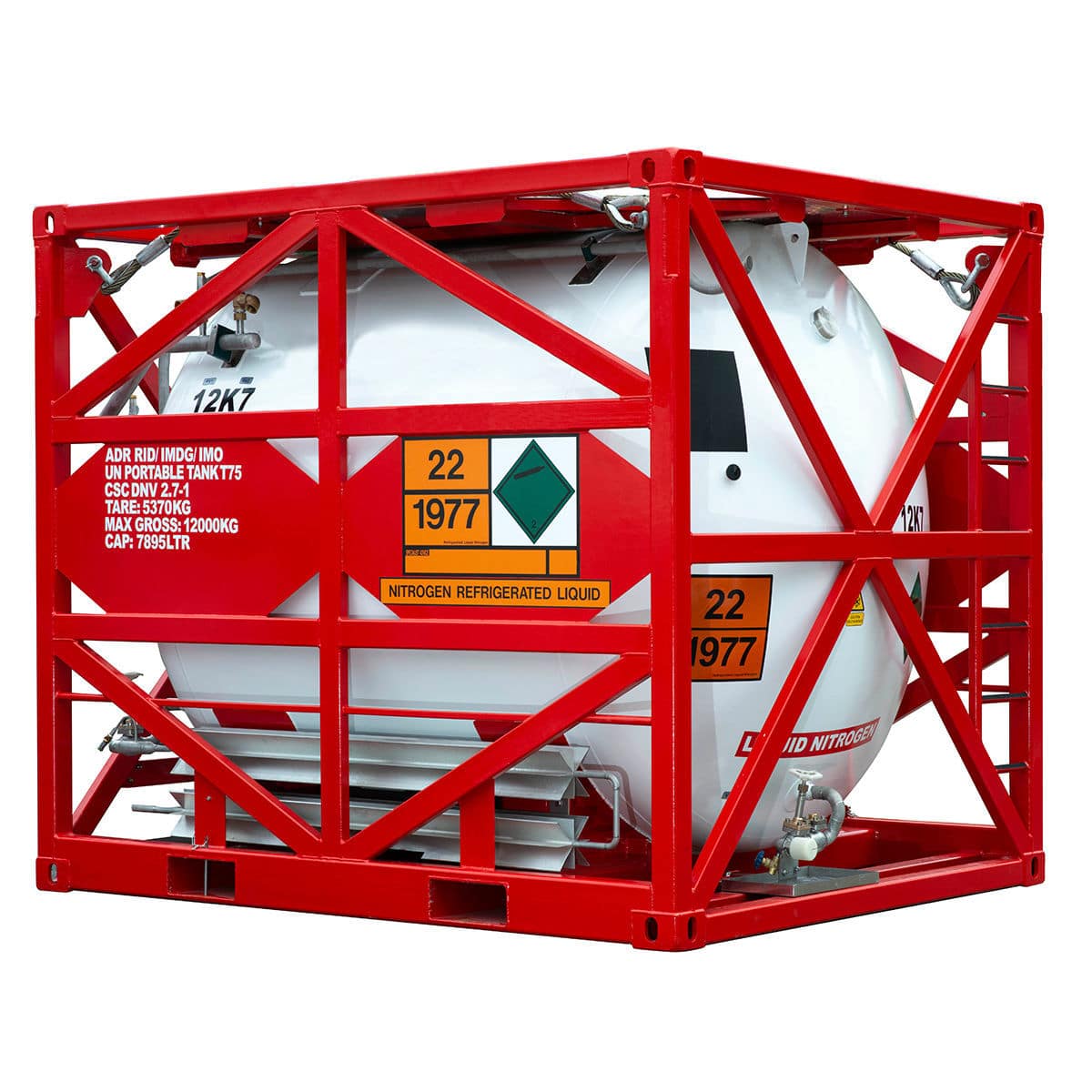 Storage tank - ISO PACK 2000 - Wessington Cryogenics LTD - transport ...
