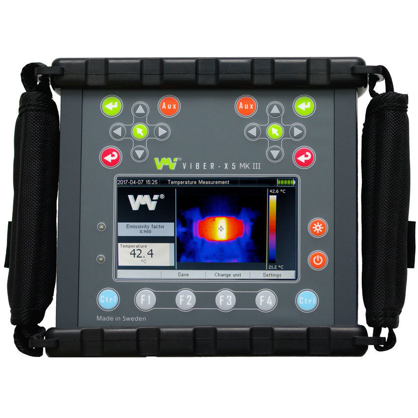 Machine condition monitoring vibration analyzer - VIBER X5™ MK III ...