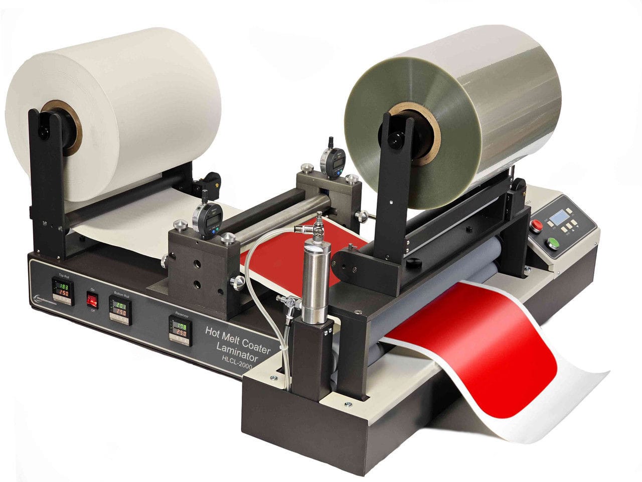 Adhesive coating system - HLCL-2000 - CHEMINSTRUMENTS - with lamination