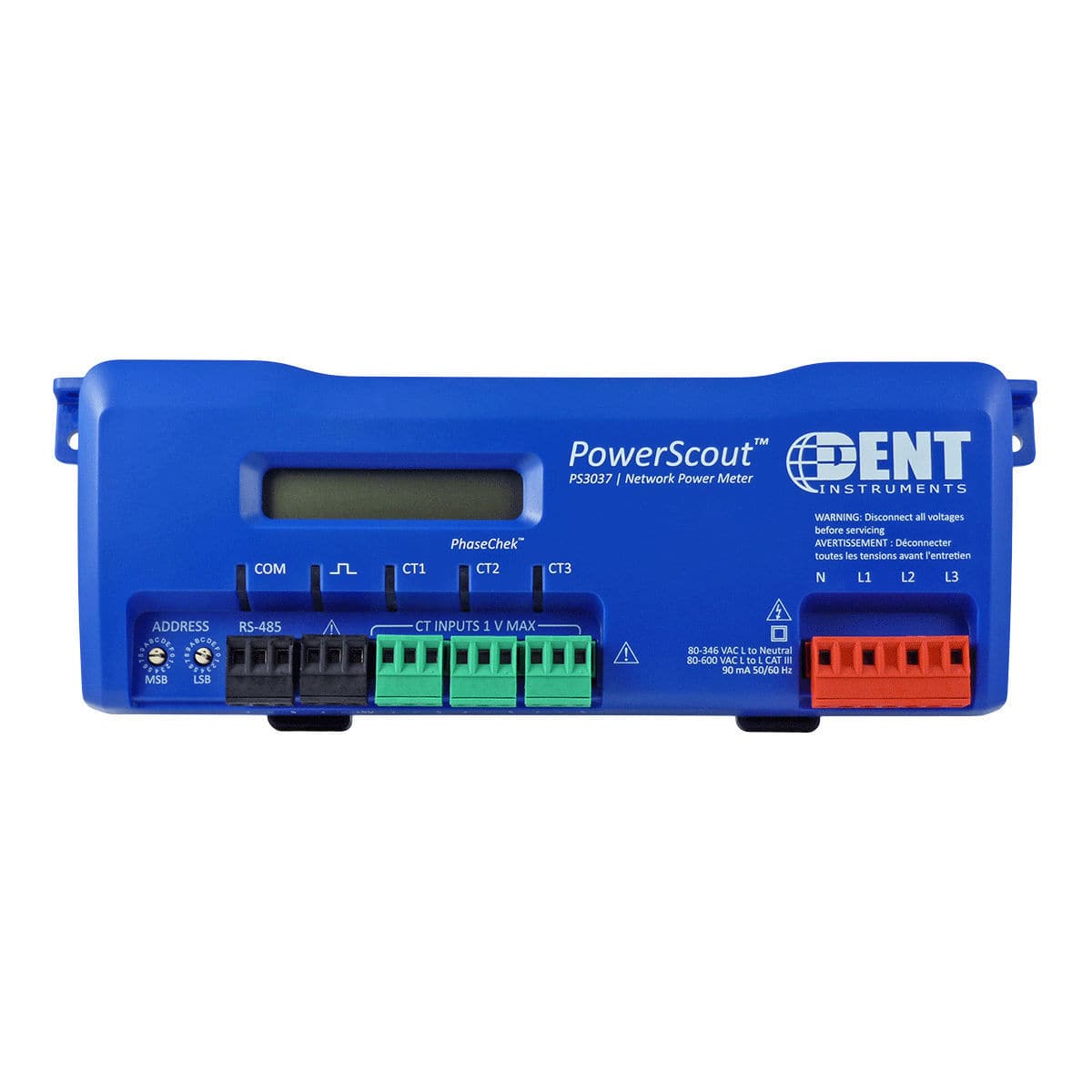 Frequency meter power meter - PowerScout 3037 - DENT INSTRUMENTS ...