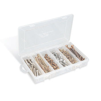 Polypropylene crate - 3450 - PLANO - storage / for small parts / with lid