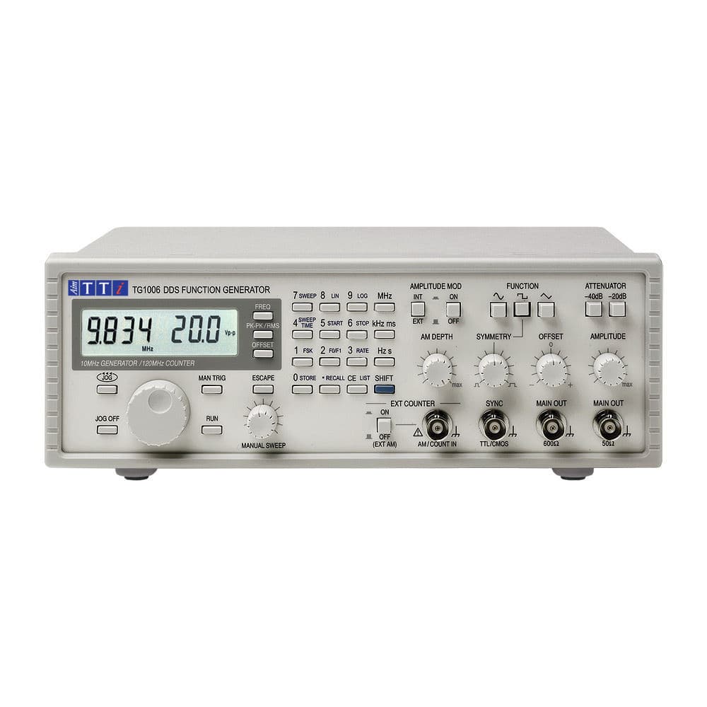 Function generator - TG1006 - TTI - digital / sweep