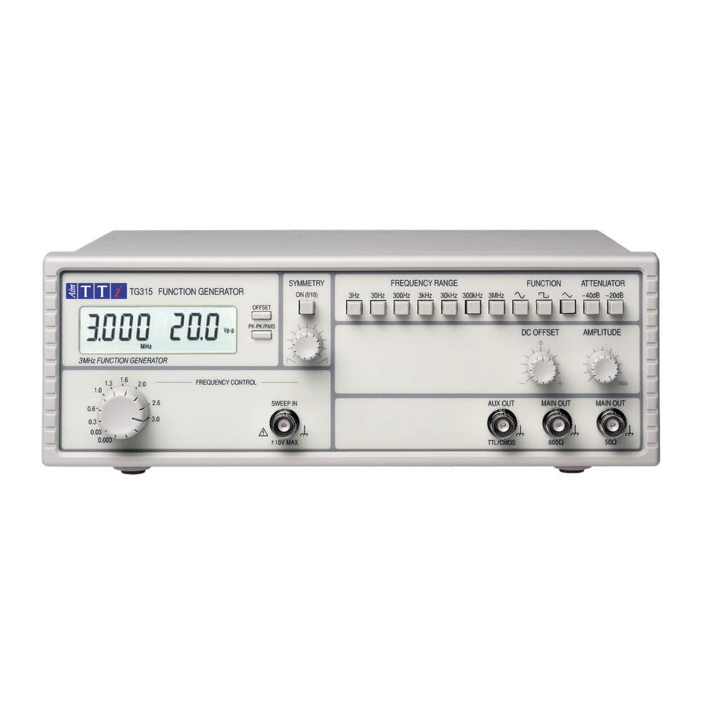 Function generator - TG300 Series - TTI - analog / sweep