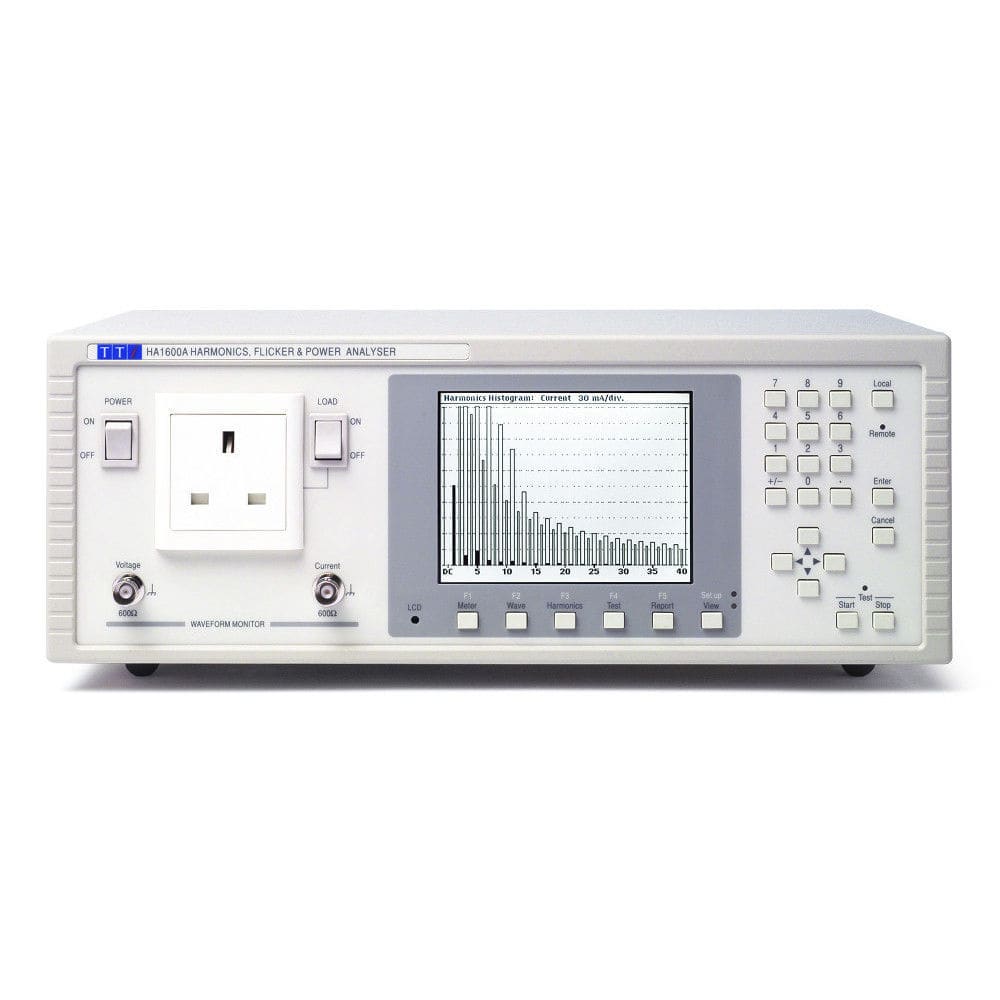 Harmonic analyzer - HA1600A - TTI - signal / AC energy network / power