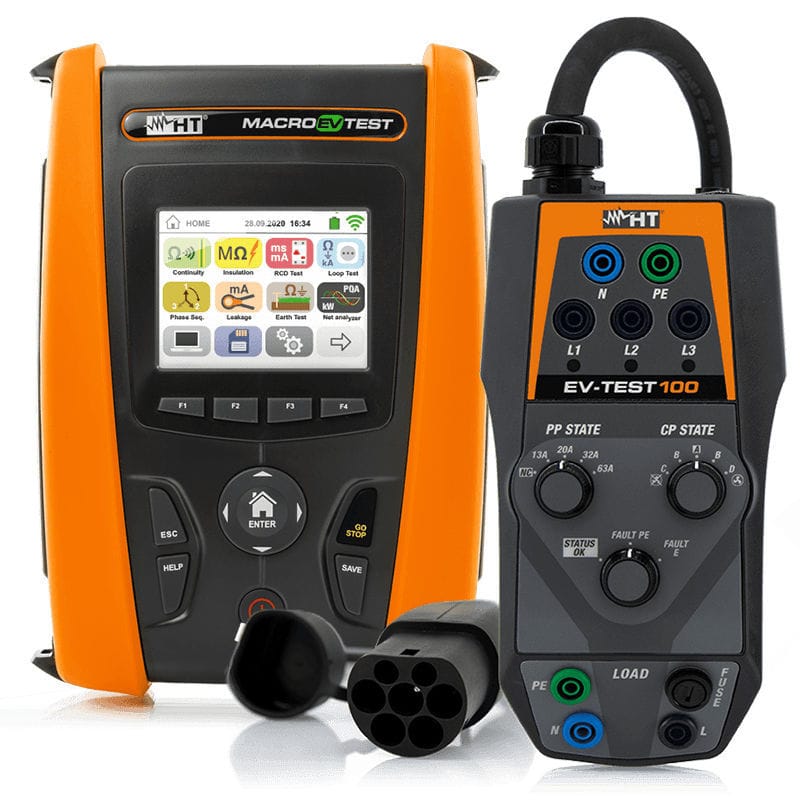 RCD tester - MACROEVTEST - HT - safety / continuity / electric