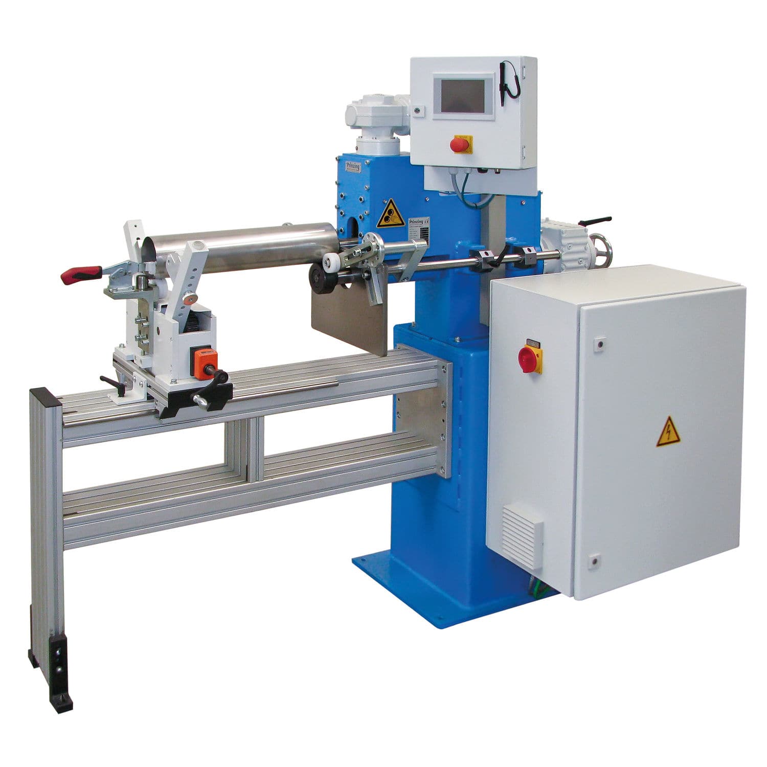 Motorized flanging machine - SME 50/P-125/P - Peter Prinzing GmbH - tube