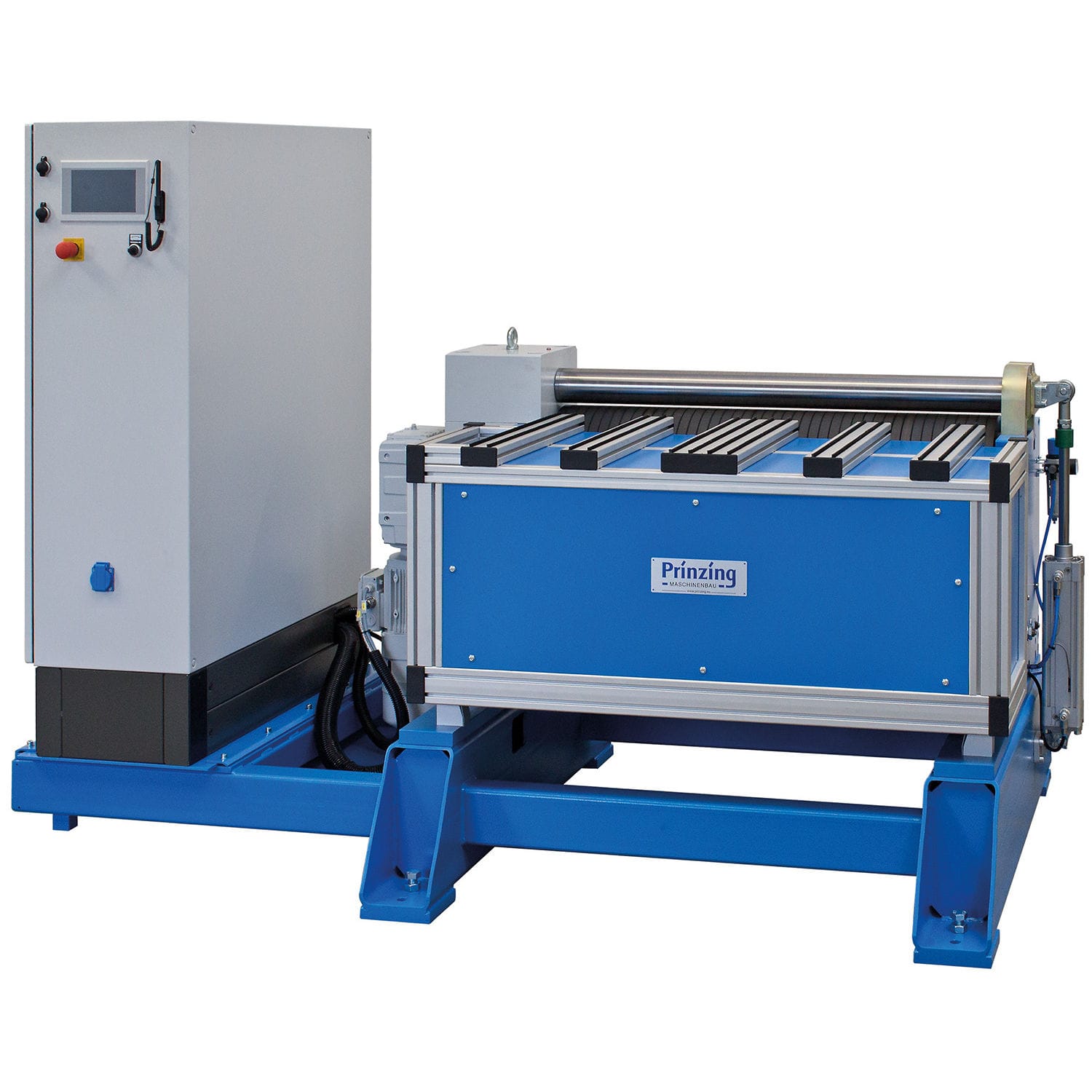 Motorized bending machine - RBAZ - Peter Prinzing GmbH - sheet metal / 2 drive rollers / NC