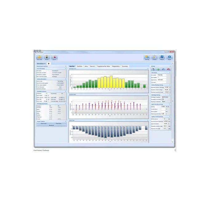 Monitoring software - SonTek - xylem - measurement / programming ...