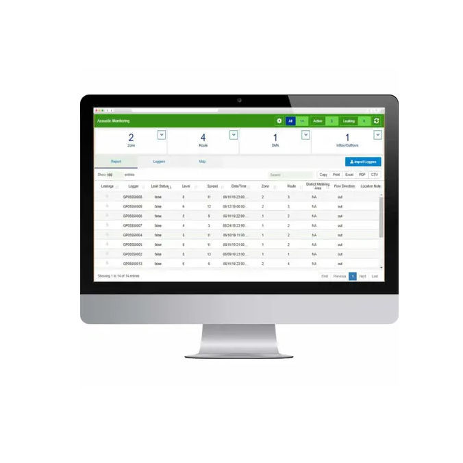 Monitoring software - xylem - visualization / reporting / sharing