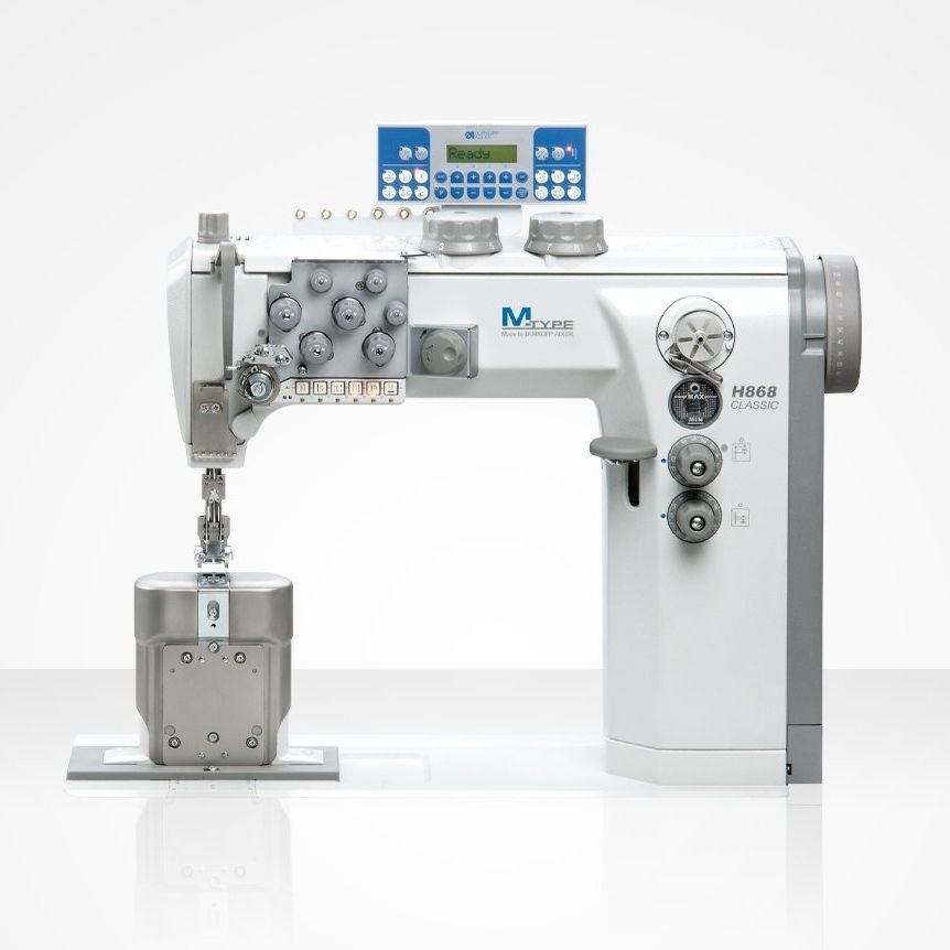 Lockstitch sewing machine - H868 - Dürkopp Adler AG - twin-needle ...