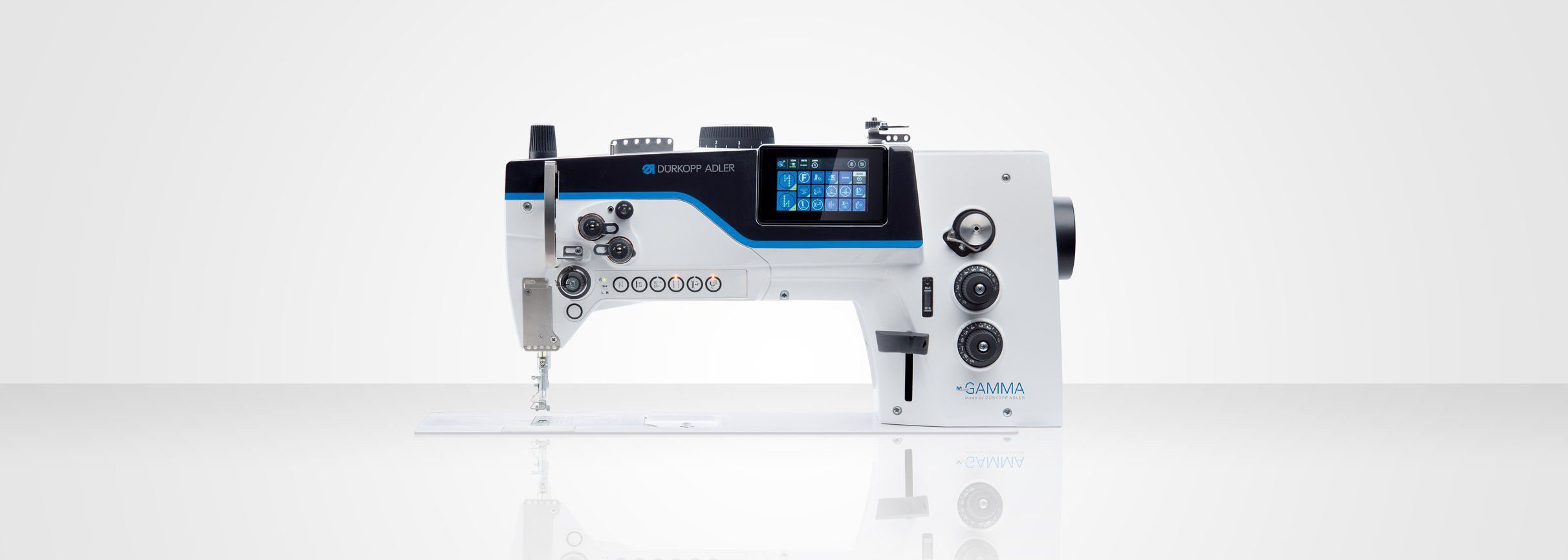 Lockstitch sewing machine - M-TYPE GAMMA - Dürkopp Adler AG - twin ...