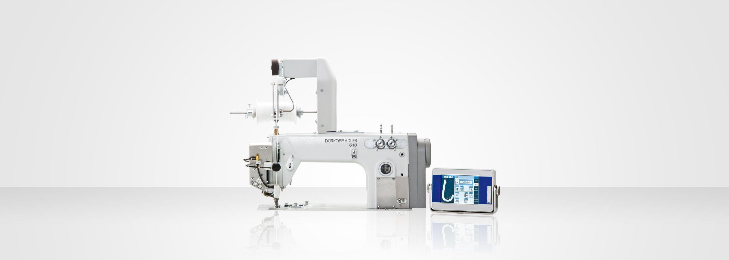 Double chain stitch sewing machine - 610-10 - Dürkopp Adler AG - single ...