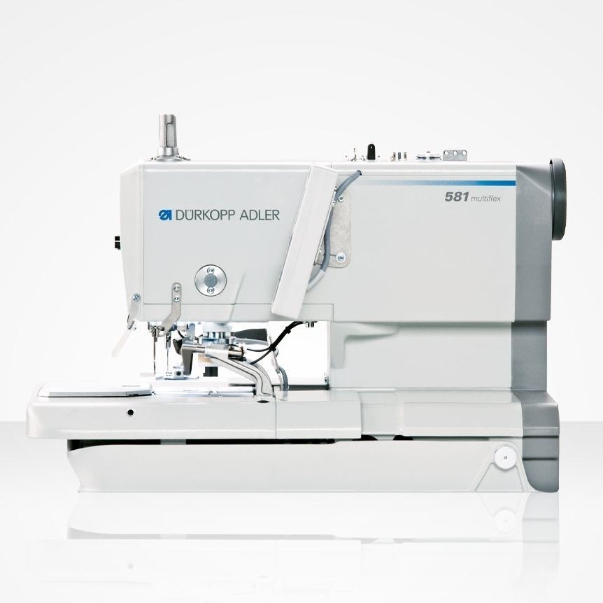Eyelet buttonhole sewing machine - 581 - Dürkopp Adler AG - zigzag stitch / chain stitch ...