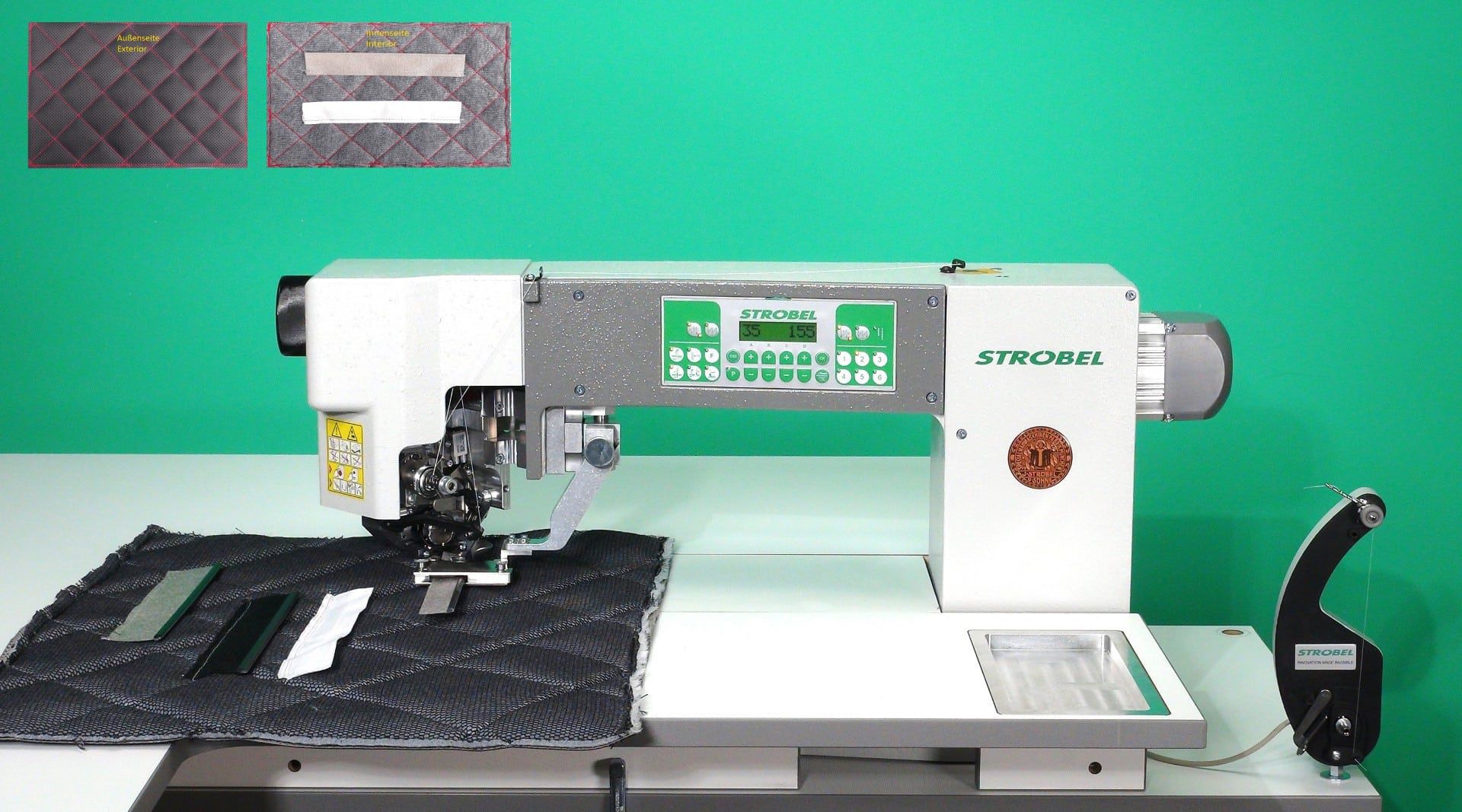 Lockstitch sewing machine - 810C - Strobel Spezialmaschinen GmbH ...