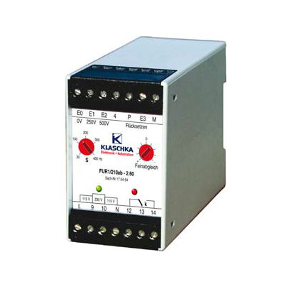 Frequency monitoring relay - FUR series - KLASCHKA Industrieelektronik ...