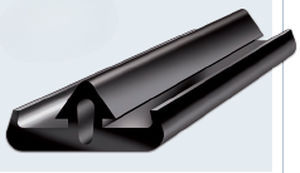 EPDM profile - t-560 - Stomil Bydgoszcz - U-shaped / sealing / window