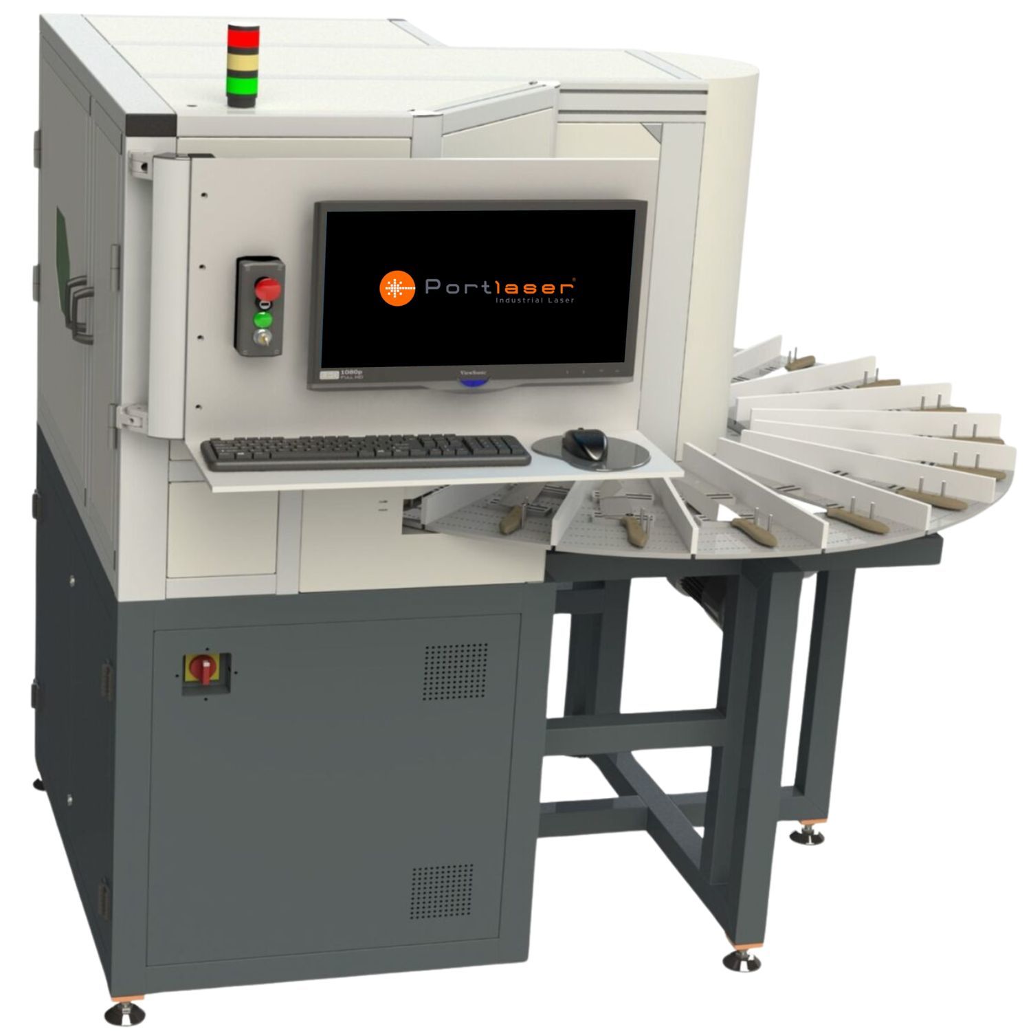 Fiber laser marking and engraving machine - FIBER MARK PRO MAX I-20ST ...