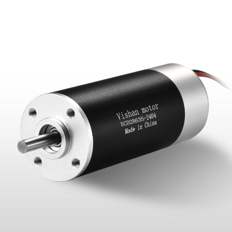 DC motor - ECD2863S series - Vishan Motor - brushless / 24 V / 12 V