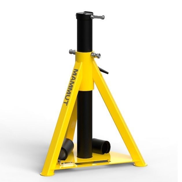 Fixed jack stand - MXM-20-120-ASNZ - Cattini Oleopneumatica - for heavy ...