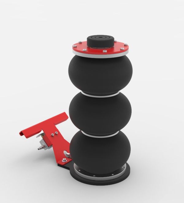 Balloon jack - YAK 203 - Cattini Oleopneumatica - pneumatic / 2 ton ...