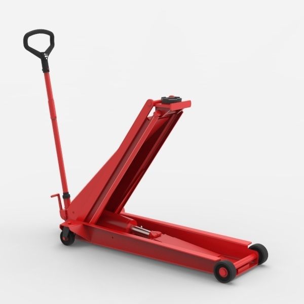 Wheeled jack - YAK 13/QL - Cattini Oleopneumatica - hydraulic ...