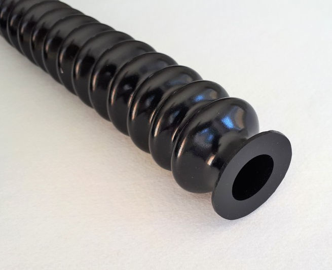 Cylindrical bellows - ABC FLEX - PVC / molded