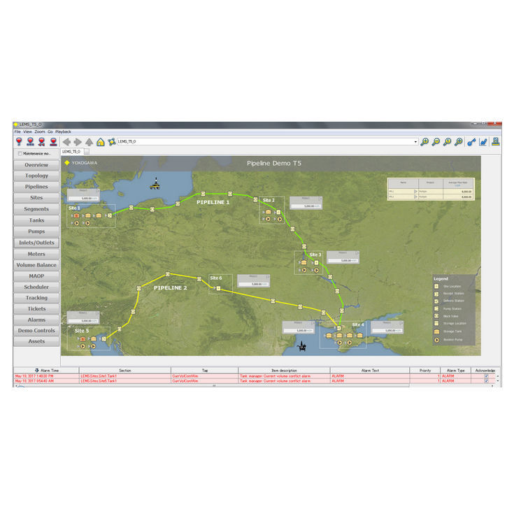 Engineering software - EPMS - YOKOGAWA Europe - interface / pipeline ...
